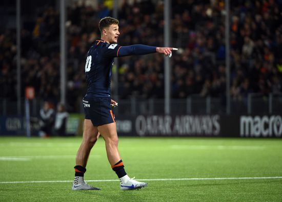 Charlie Savala Edinburgh Rugby Fly Half Editorial Stock Photo - Stock ...