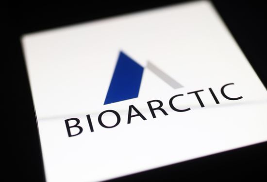 Bioarctic Logo Bioarctic Ab Swedish Pharmaceutical Editorial Stock ...