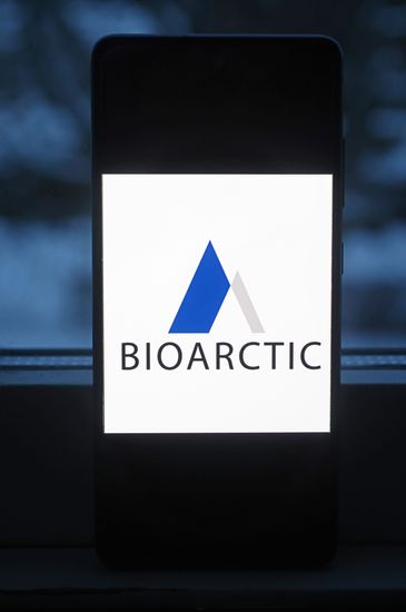 Bioarctic Logo Bioarctic Ab Swedish Pharmaceutical Editorial Stock ...