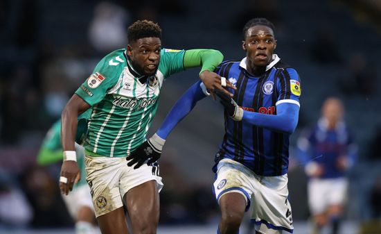 Offrande Zanzala Newport County Femi Seriki Editorial Stock Photo ...