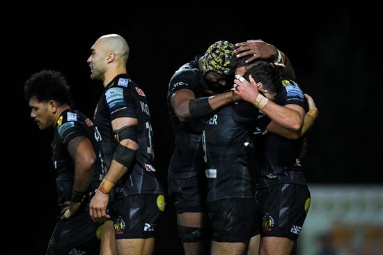 Sam Maunder Christ Tshiunza Exeter Chiefs Editorial Stock Photo - Stock ...