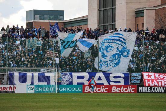 Ultras Commandos 84 Fans Marseille During Editorial Stock Photo - Stock ...