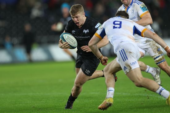Keiran Williams Ospreys Takes On Cormac Editorial Stock Photo - Stock ...