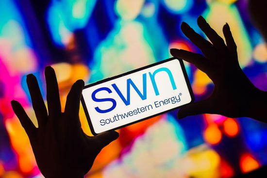 This Photo Illustration Southwestern Energy Swn Editorial Stock Photo ...