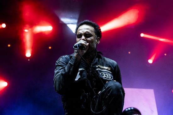 Jason Aalon Butler Fever 333 Performs Editorial Stock Photo - Stock ...