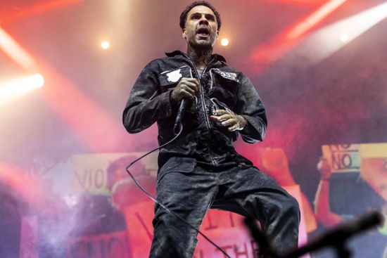 Jason Aalon Butler Fever 333 Performs Editorial Stock Photo - Stock ...