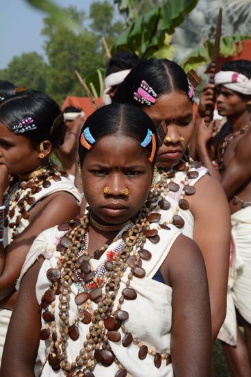 Duruwa Dhurwa Dharua Tribal Group Found Editorial Stock Photo - Stock ...