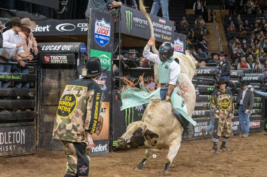 Thiago Salgado Rides Cowboy Playboy During Editorial Stock Photo ...