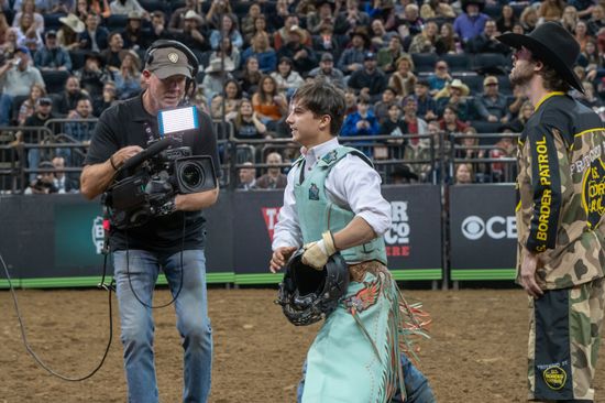 Thiago Salgado Rides Cowboy Playboy During Editorial Stock Photo ...