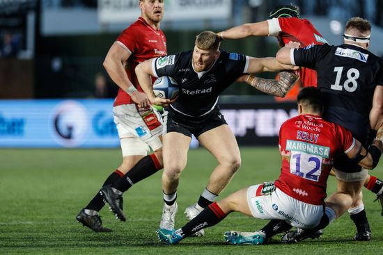 Charlie Maddison Newcastle Falcons Action During Editorial Stock Photo ...