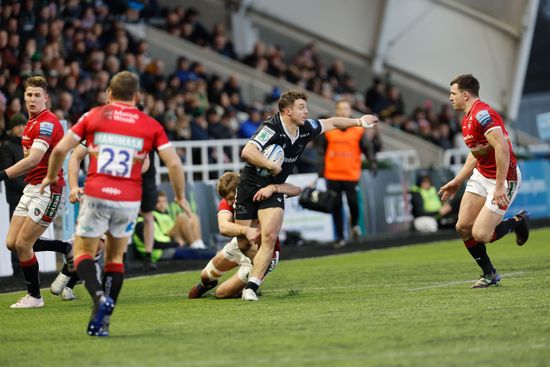 Adam Radwan Newcastle Falcons Action During Editorial Stock Photo ...