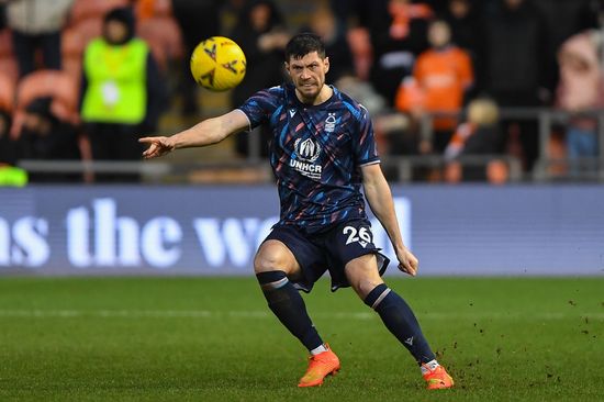Scott Mckenna Nottingham Forest During Fa Editorial Stock Photo - Stock ...