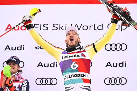 Third Placed Linus Strasser R Germany Editorial Stock Photo - Stock ...