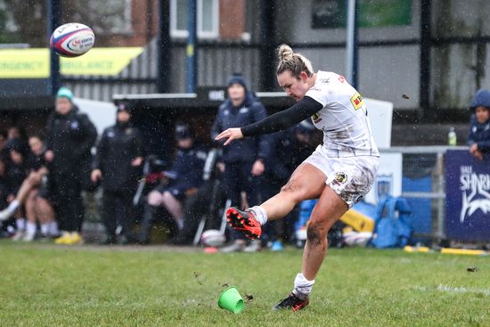 Liv Mcgoverne Exeter Chiefs Scores Conversion Editorial Stock Photo ...