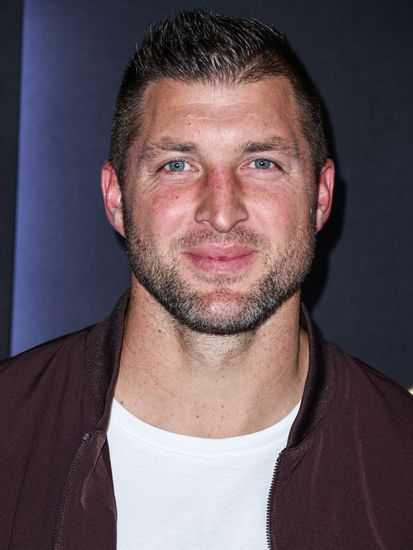 American Football Player Tim Tebow Arrives Editorial Stock Photo ...