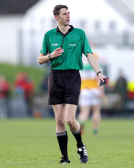 Kilkenny Vs Offaly Referee Conor Daly Editorial Stock Photo - Stock ...