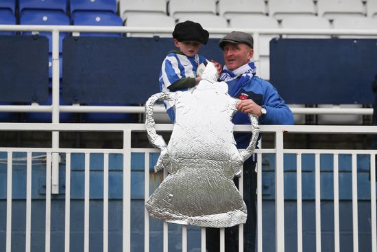 Hartlepool Uniteds Fans Tinfoil Model Fa Editorial Stock Photo - Stock ...