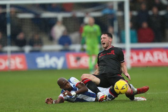 Hartlepool Uniteds Mo Sylla Battles Possession Editorial Stock Photo ...