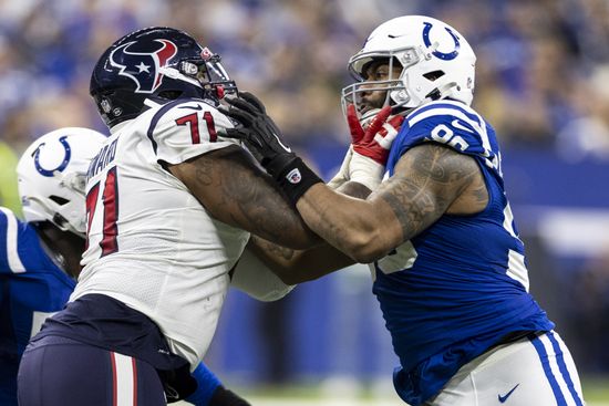 Indianapolis Colts Defensive Lineman Chris Williams Editorial Stock ...