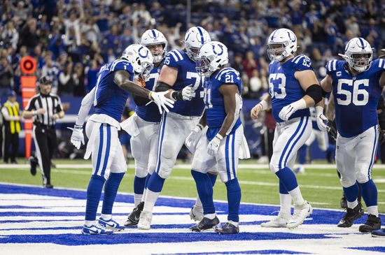 Indianapolis Colts Running Back Zack Moss Editorial Stock Photo - Stock ...