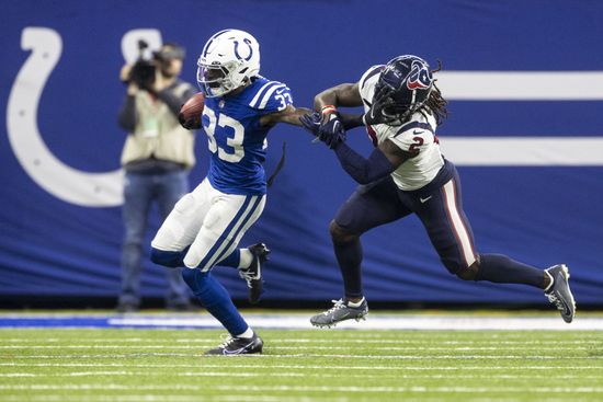 Indianapolis Colts Cornerback Dallis Flowers 33 Editorial Stock Photo ...