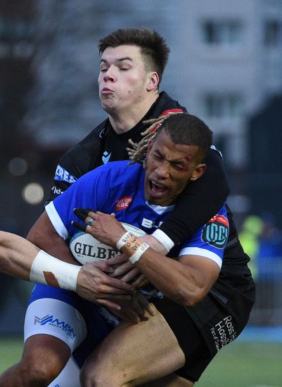 Clayton Blommetjies Stormers Full Back Tackled Editorial Stock Photo ...