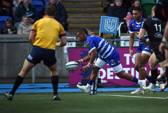 Clayton Blommetjies Stormers Full Back Touches Editorial Stock Photo ...