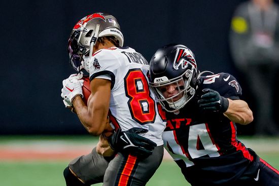 Atlanta Falcons Linebacker Troy Andersen R Editorial Stock Photo ...