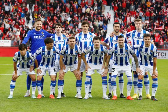 Real Sociedad Team Group Lineup Sociedad Editorial Stock Photo - Stock ...
