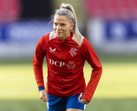 Rangers Womens Forward Brogan Hay Warms Editorial Stock Photo - Stock ...