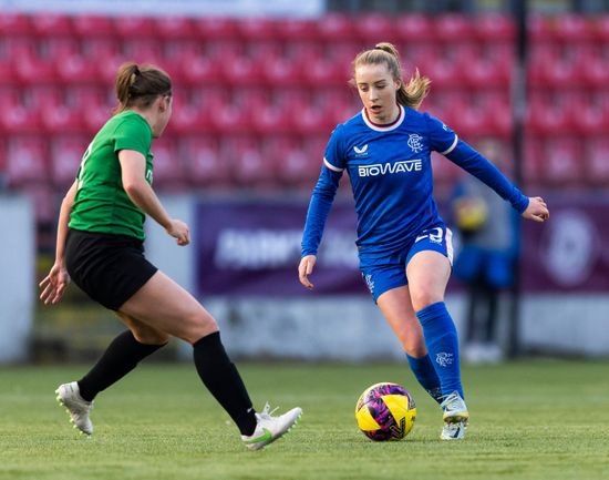 Rangers Womens Midfielder Kirsty Maclean Editorial Stock Photo - Stock ...