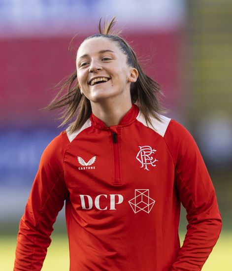 Rangers Womens Midfielder Chelsea Cornet Warms Editorial Stock Photo ...