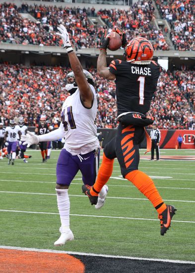 Cincinnati Bengals Wide Receiver Jamarr Chase Editorial Stock Photo ...