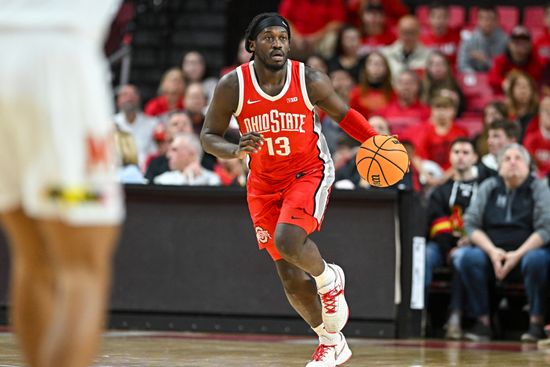 Ohio State Buckeyes Guard Isaac Likekele Editorial Stock Photo - Stock ...