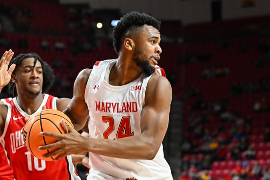 Maryland Terrapins Forward Donta Scott 24 Editorial Stock Photo - Stock ...