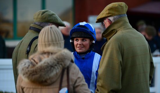 Jockey Miss Olive Nicholls Speaks Trainer Editorial Stock Photo - Stock ...