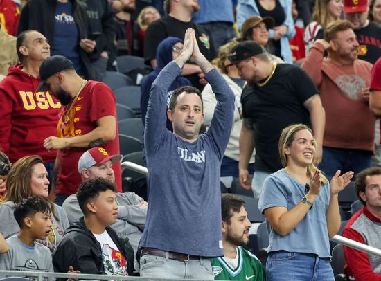 Arlington Txa Tulane Fan Signals Safety Editorial Stock Photo - Stock ...
