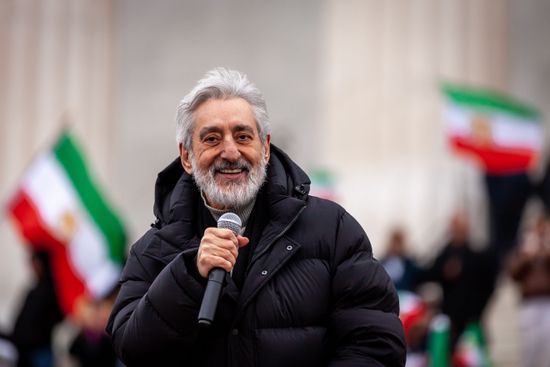 Iranianborn Pop Singer Ebi Performs Rally Editorial Stock Photo - Stock ...
