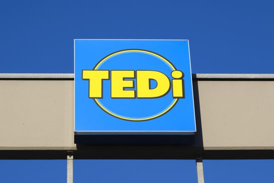 Sign Logo Tedi Trade Company North Editorial Stock Photo - Stock Image ...
