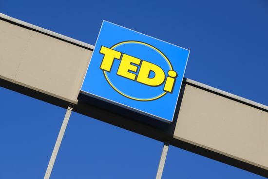 Sign Logo Tedi Trade Company North Editorial Stock Photo - Stock Image ...