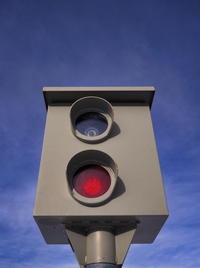 Stationary Speed Camera Speed Camera Speed Editorial Stock Photo ...
