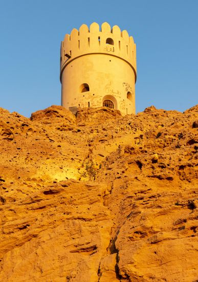 Alayjah Watchtower Sur Oman Editorial Stock Photo - Stock Image ...