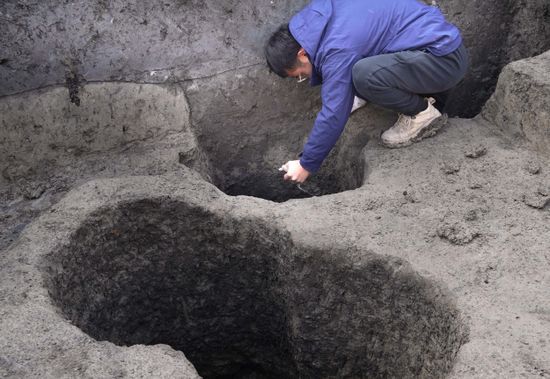 Archaeologist Uncovers Ash Pits Relic Site Editorial Stock Photo ...