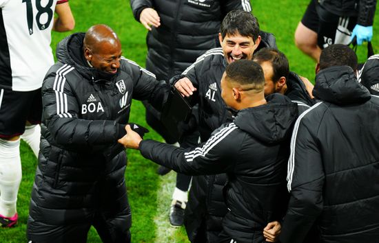 Carlos Vinicius Fulham Celebrates Assistant Manager Editorial Stock ...