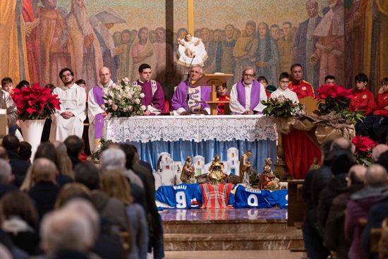 People Attend Holy Mass Remembrance Gianluca Editorial Stock Photo ...