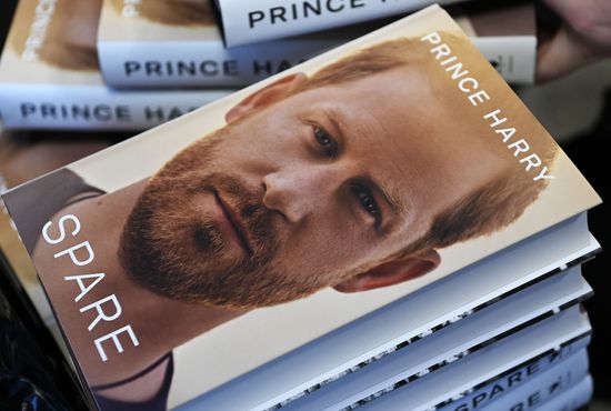 First Copies Prince Harrys New Book Editorial Stock Photo - Stock Image ...