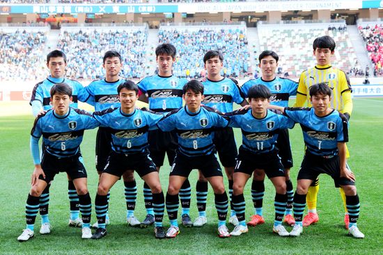 Okayama Gakugeikan Team Group Lineup Football Editorial Stock Photo ...