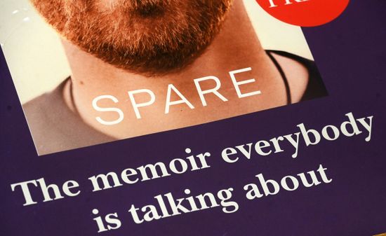 Poster Advertising Prince Harrys New Book Editorial Stock Photo - Stock ...
