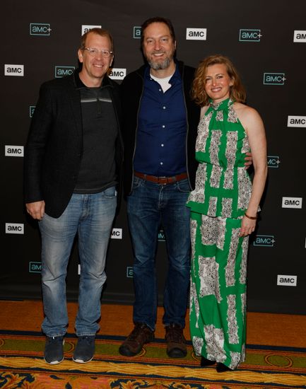 Paul Lieberstein Aaron Zelman Mireille Enos Editorial Stock Photo ...