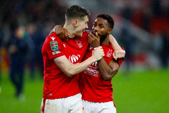 Ryan Yates Nottingham Forest Celebrates Emmanuel Editorial Stock Photo ...